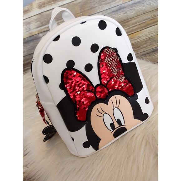 Primark | Bags | Disney X Poshmark Minnie Sequin Mini Backpack | Poshmark